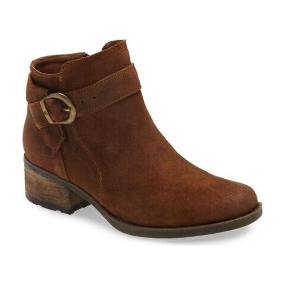 Born | Shoes | Born Morocco Bootie Brown Rust Distressed Suede Size 65 ...